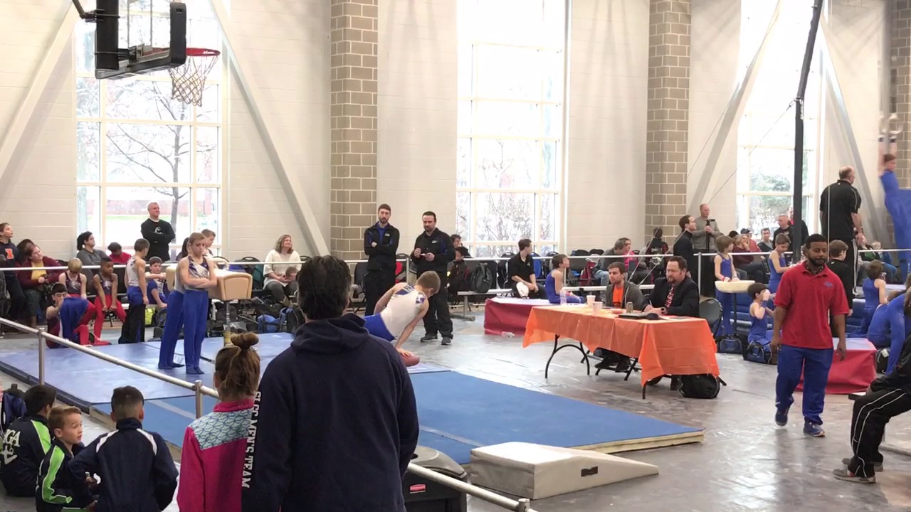 Nathan Moesch - Justin Spring 2016 - Level 6 - Pommel Horse - YouTube