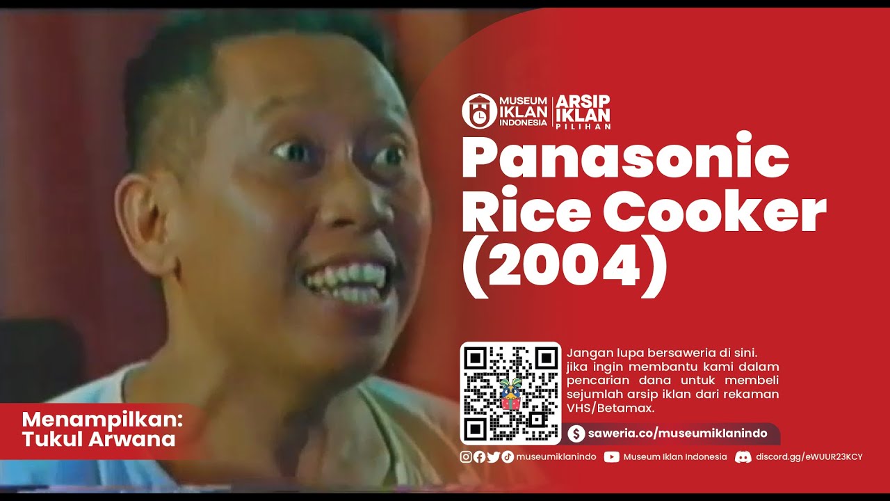 Iklan Panasonic Rice Cooker (2004) -- Ada Tukul Arwana & Dian ...