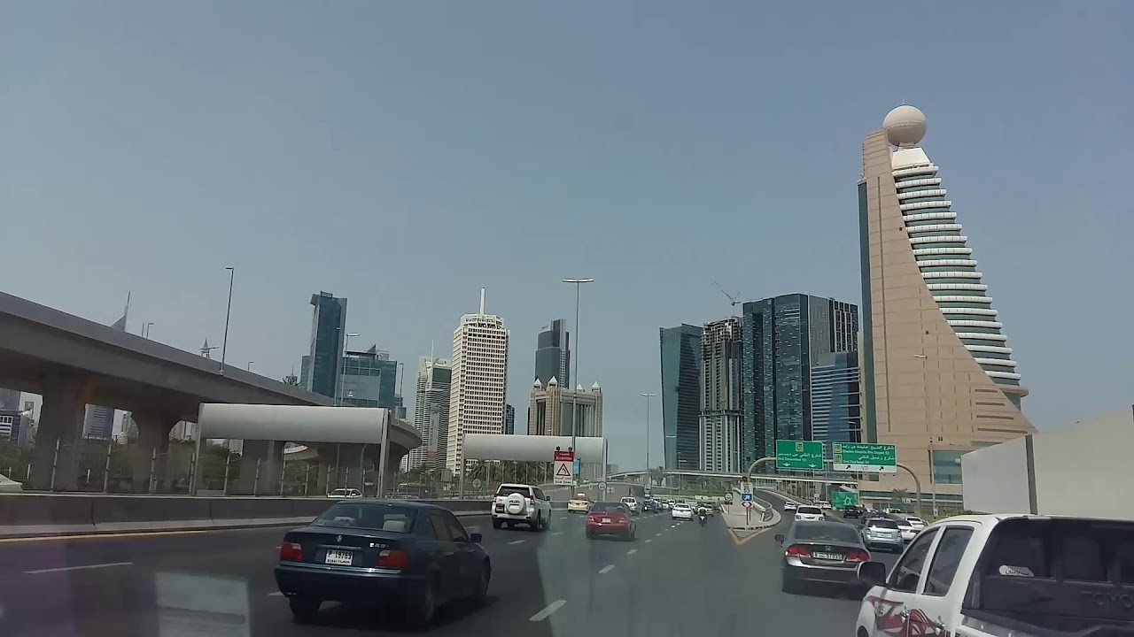Dubai city Maktoum Bridge - YouTube