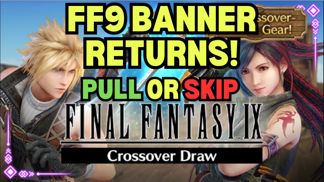 FF9 Cloud, Tifa & Zack Banner Review! - FF7 Ever Crisis - YouTube