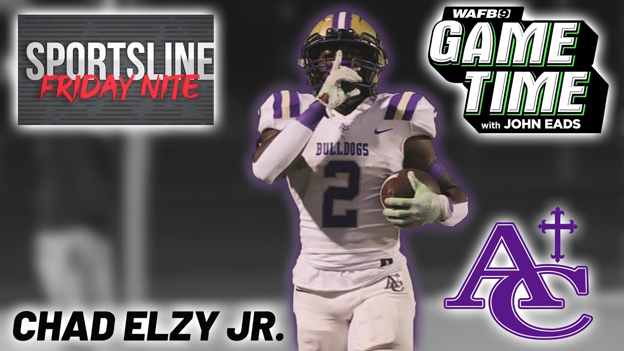 Sportsline Rising Star: Ascension Catholic RB Chad Elzy Jr. - YouTube