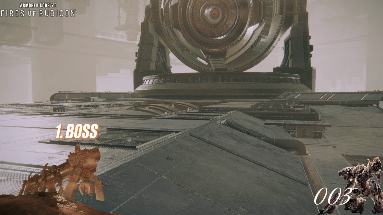 Der erste Boss ¦ Er ist Riesig |🦾⚙️ #003 | LET'S PLAY ARMORED CORE VI ...