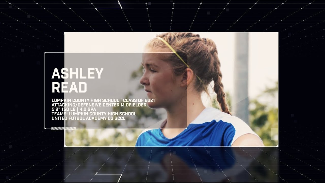 Ashley Read, Class of 2021| Soccer Recruiting Film - YouTube