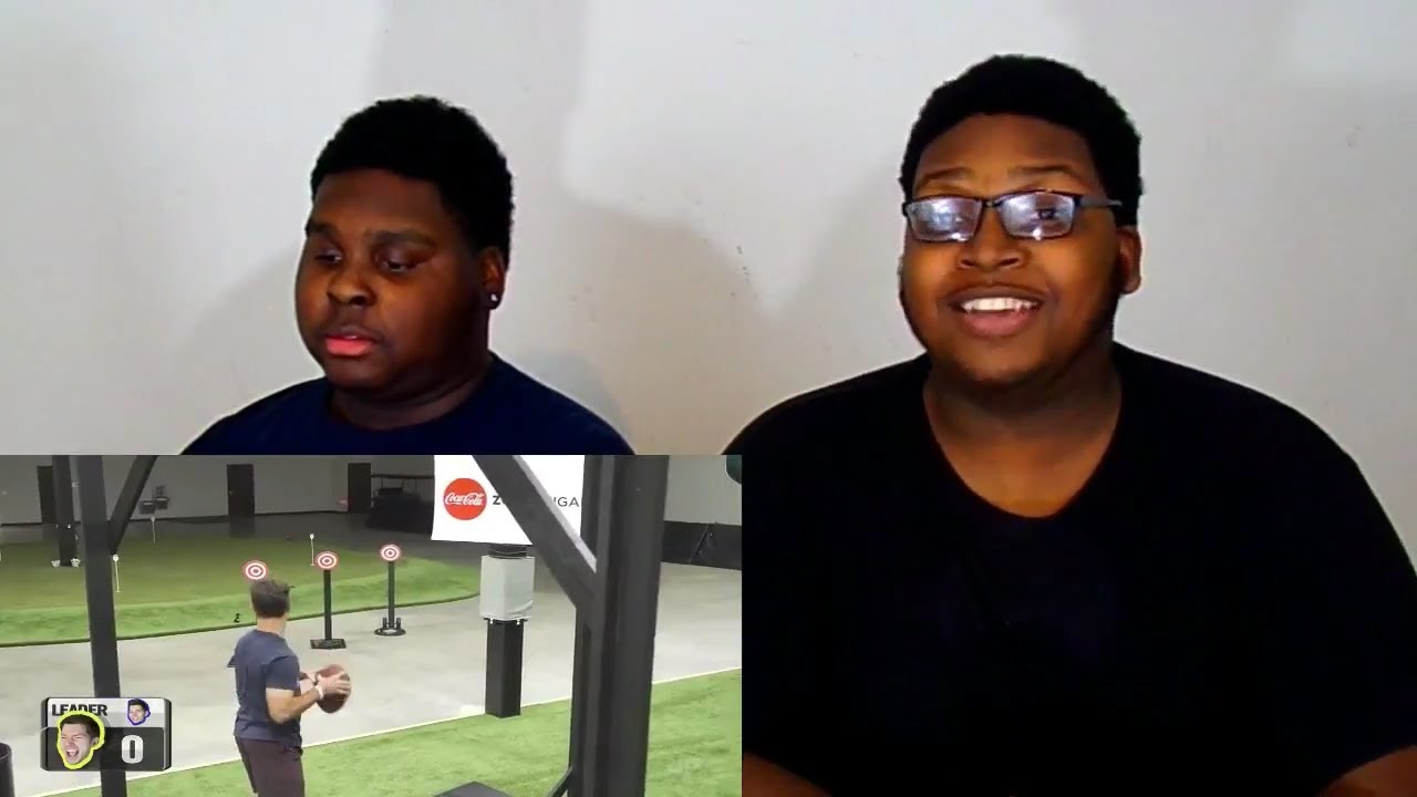 Freeze Frame Football Battle | Dude Perfect Reaction - YouTube