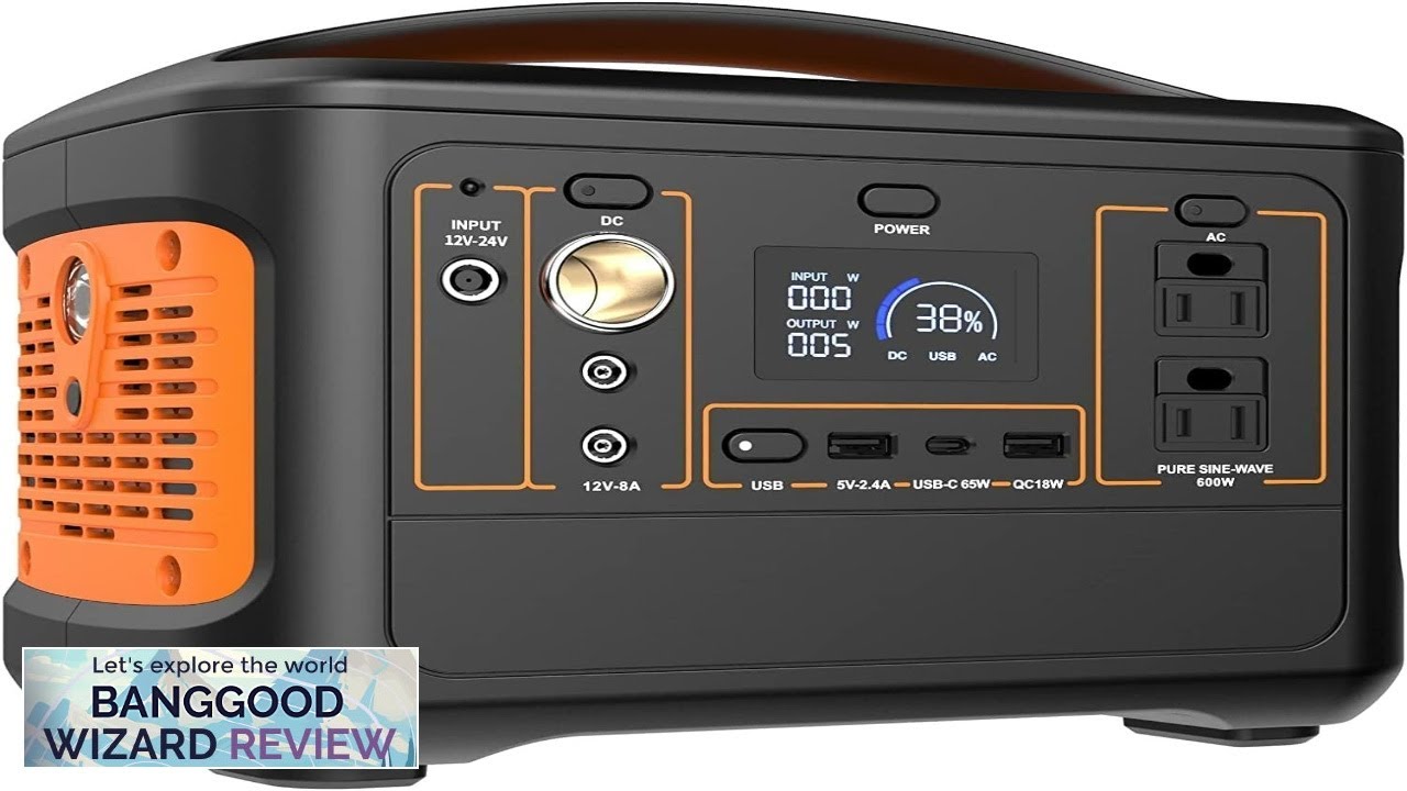 YW500 600W Portable Power Station Outdoor RV/Van Camping Urgent Solar ...