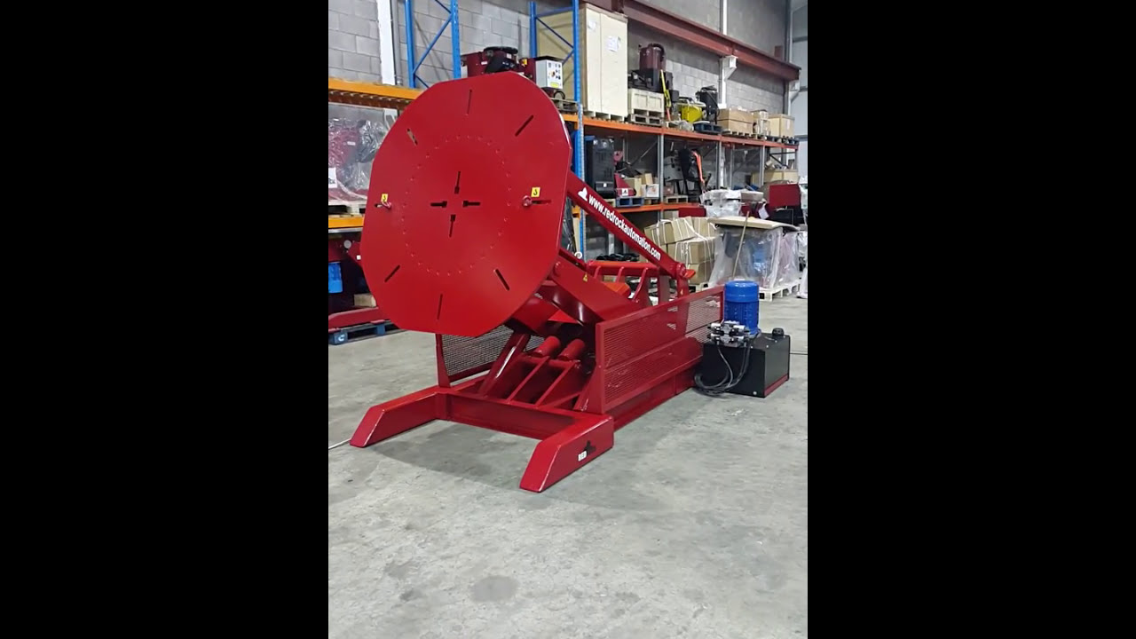 3 Axis Hydraulic Welding Positioner - Redrock TS45 Hydraulic Positioner ...