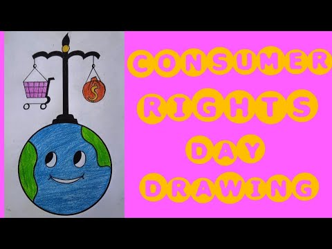 WORLD CONSUMER RIGHTS DAY DRAWING | CONSUMER RIGHTS DAY DRAWING || Iqra ...