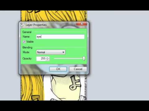 PAINT.NET Manga coloring tutorials - YouTube