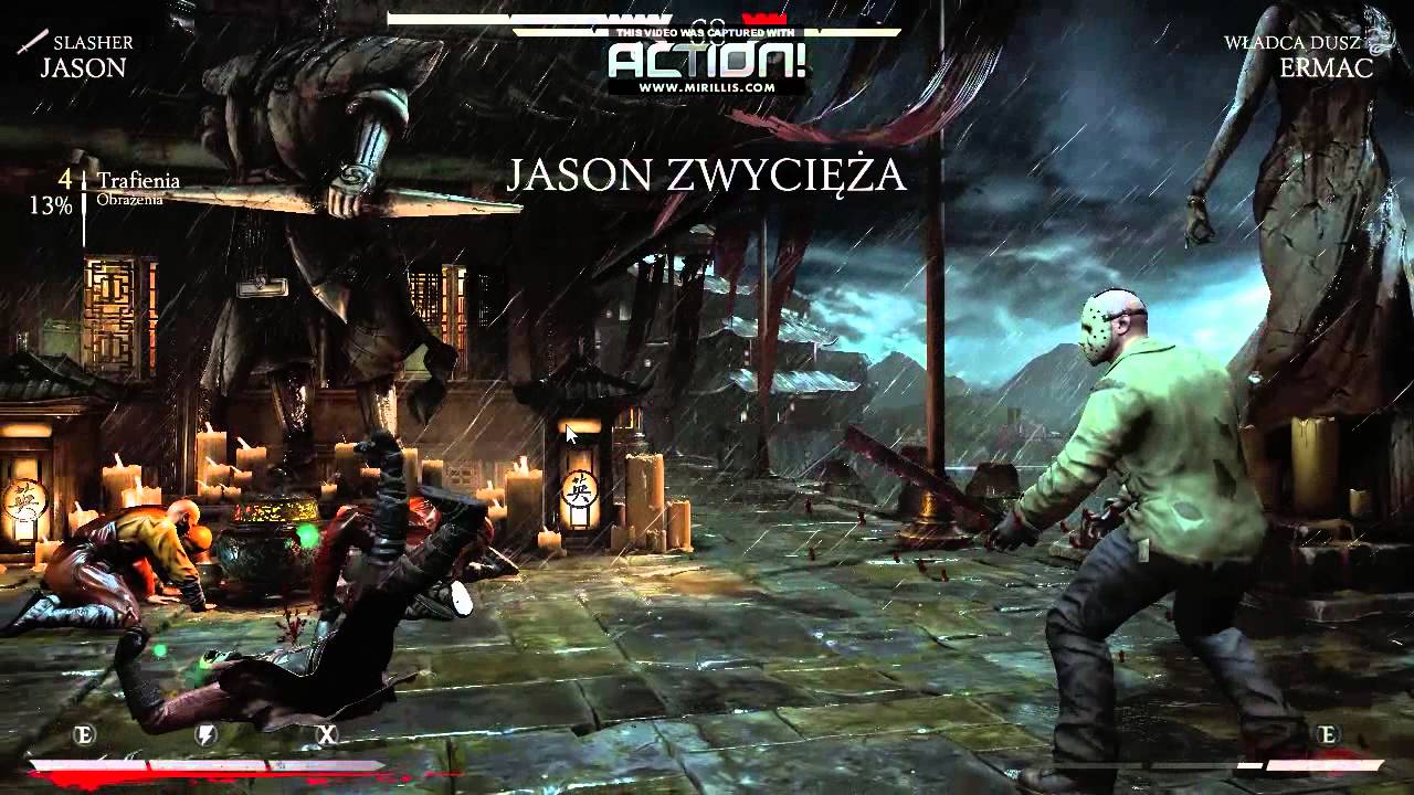 Mortal Kombat X Jason Voorhes Gameplay - YouTube