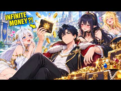He Rebirths In Another World With A MAGIC WALLET That NEVER Runs Out Of MONEY!