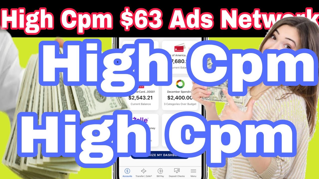 Ads Network High $63 Cpm and Cpc ad network ads network cpa cpd ctr rpm ...