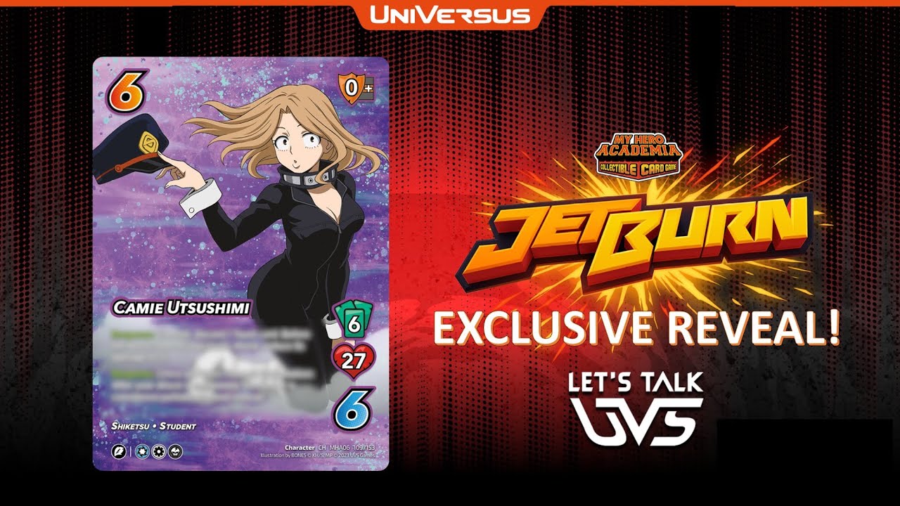 Jet Burn EXCLUSIVE REVEAL! Camie Utsushimi - YouTube