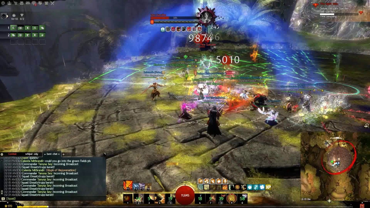 Guild Wars 2 VG Raid Boss Tempest - YouTube