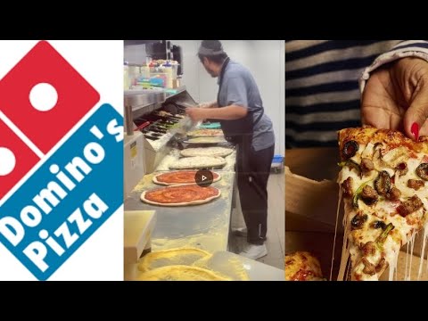 Domino's Pizza making video #dominos #suvaiyanafoods #dominospizza # ...