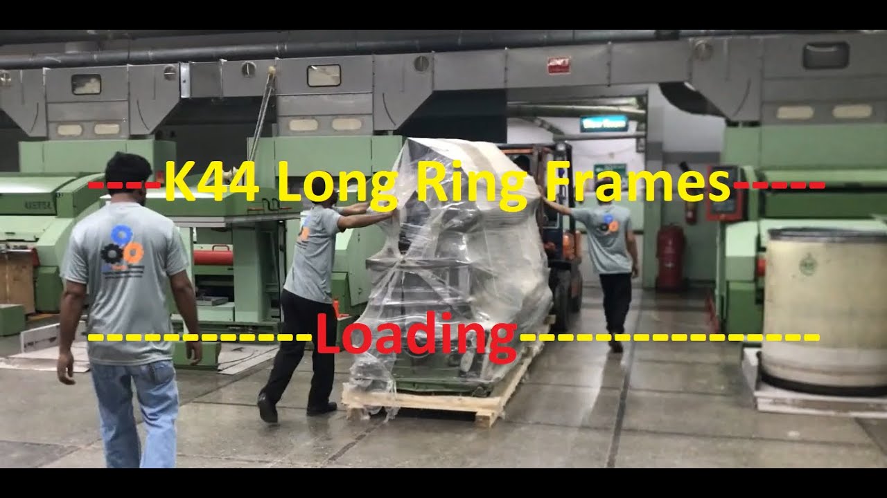 Rieter| Ring Frames | K44 | Loading | Textile | Spinning | Used ...