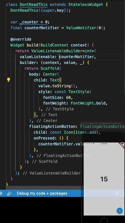 Cómo usar setState en Widget sin Estado con Flutter - YouTube