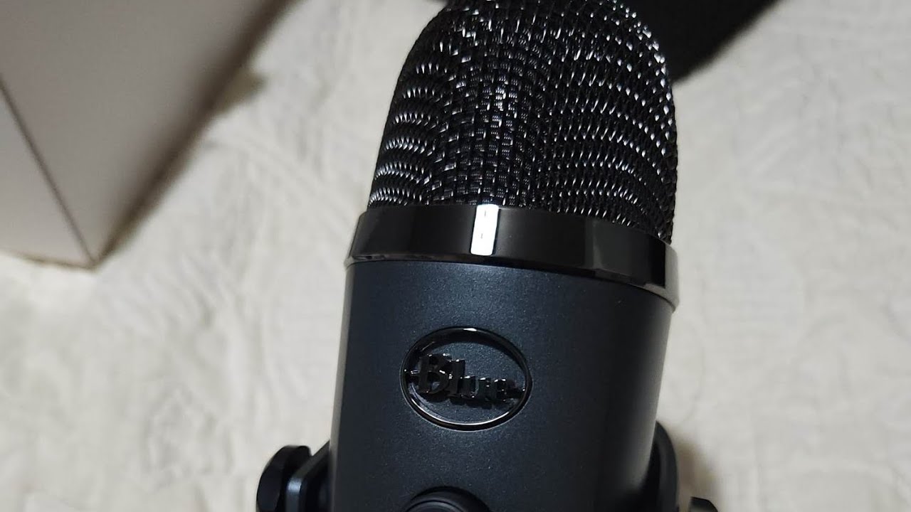 ASMR | Unboxing yeti nano mic and testing it out - YouTube