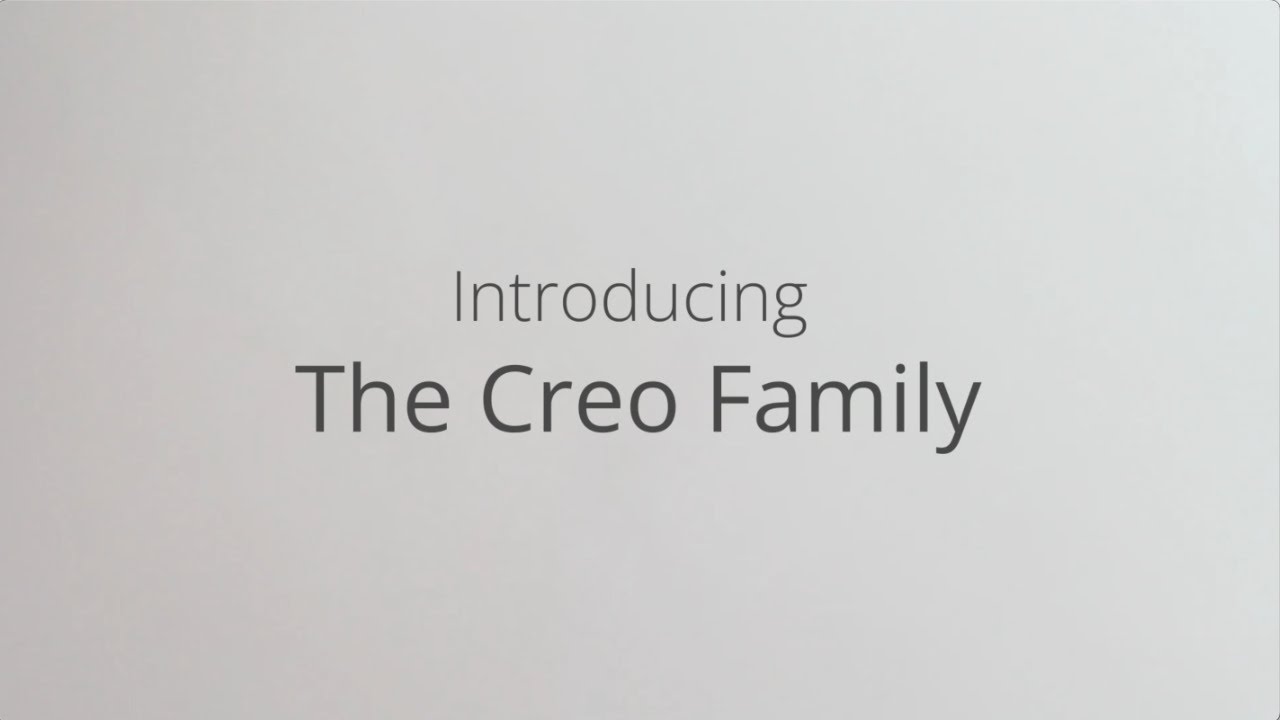 Introducing The Creo Family - YouTube