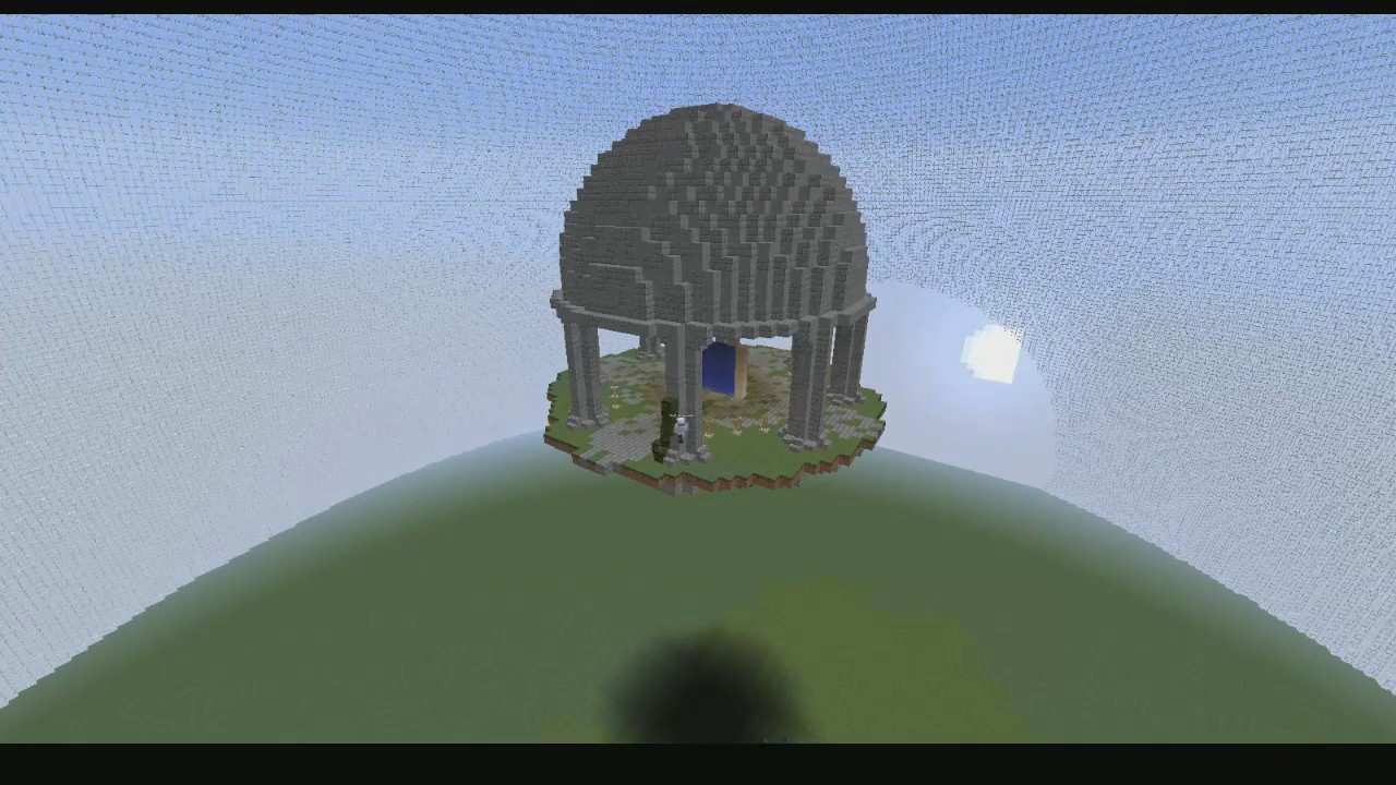 Minecraft Speed Build : KitPvP Spawn - YouTube