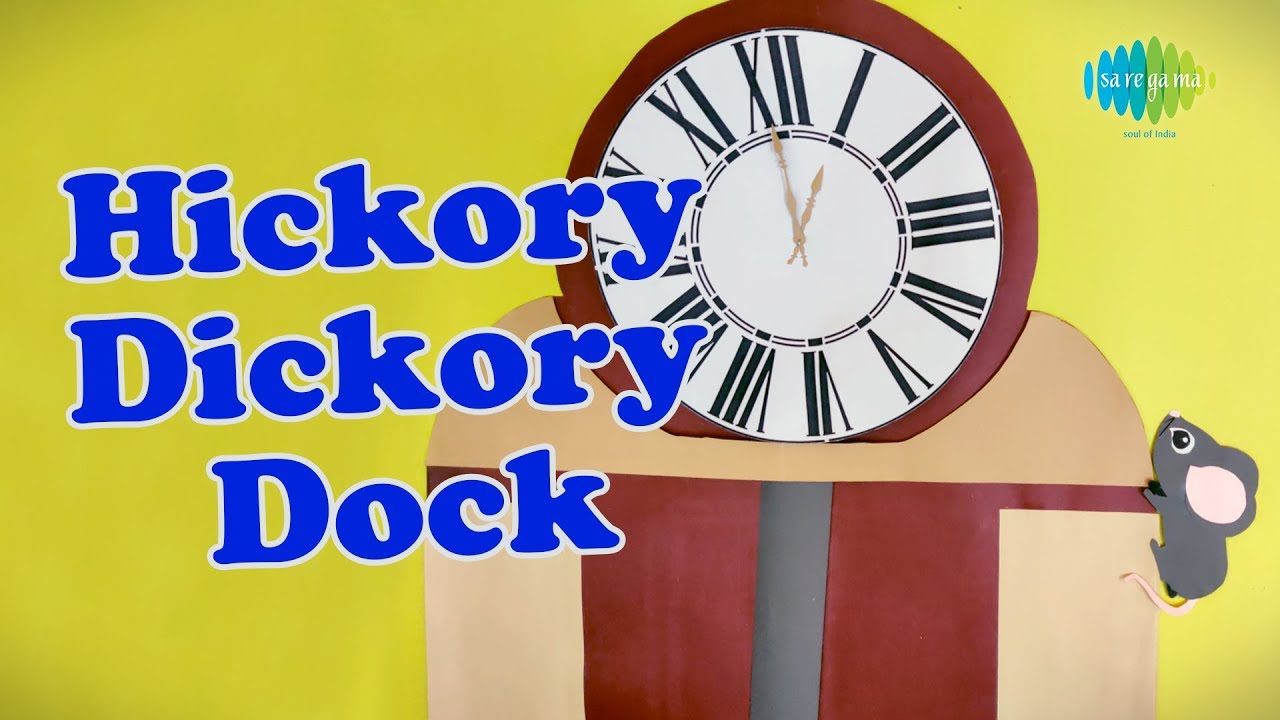 Hickory Dickory Dock - Popular Nursery Rhyme and Kids Song - Papercut ...