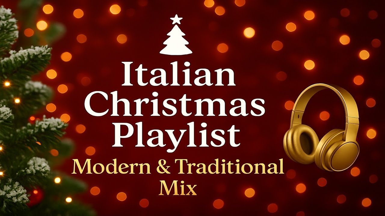 🎄 Italian Christmas Playlist 2025 | Mix di Canzoni Natalizie Moderne ...