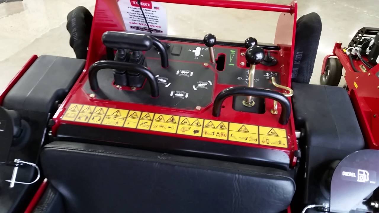 2016 Toro TX1000 Wide Track (Showroom Model) - YouTube