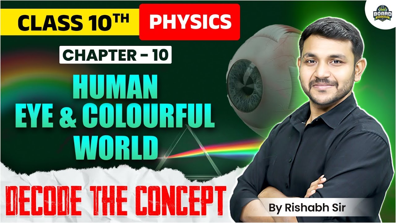 Human Eye and Colourful World | Class 10 Physics Chapter 2 | Decode the ...