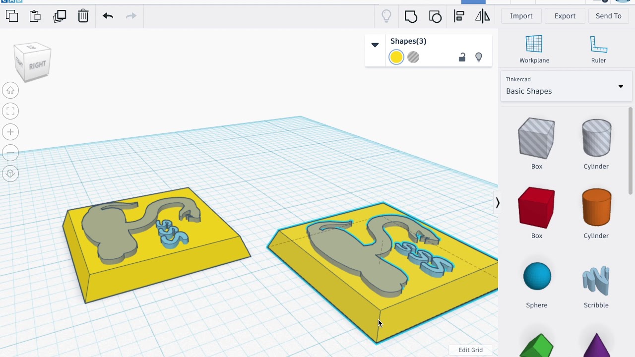 Instructables: Candy Casts 1 - Design Candy with Tinkercad - YouTube