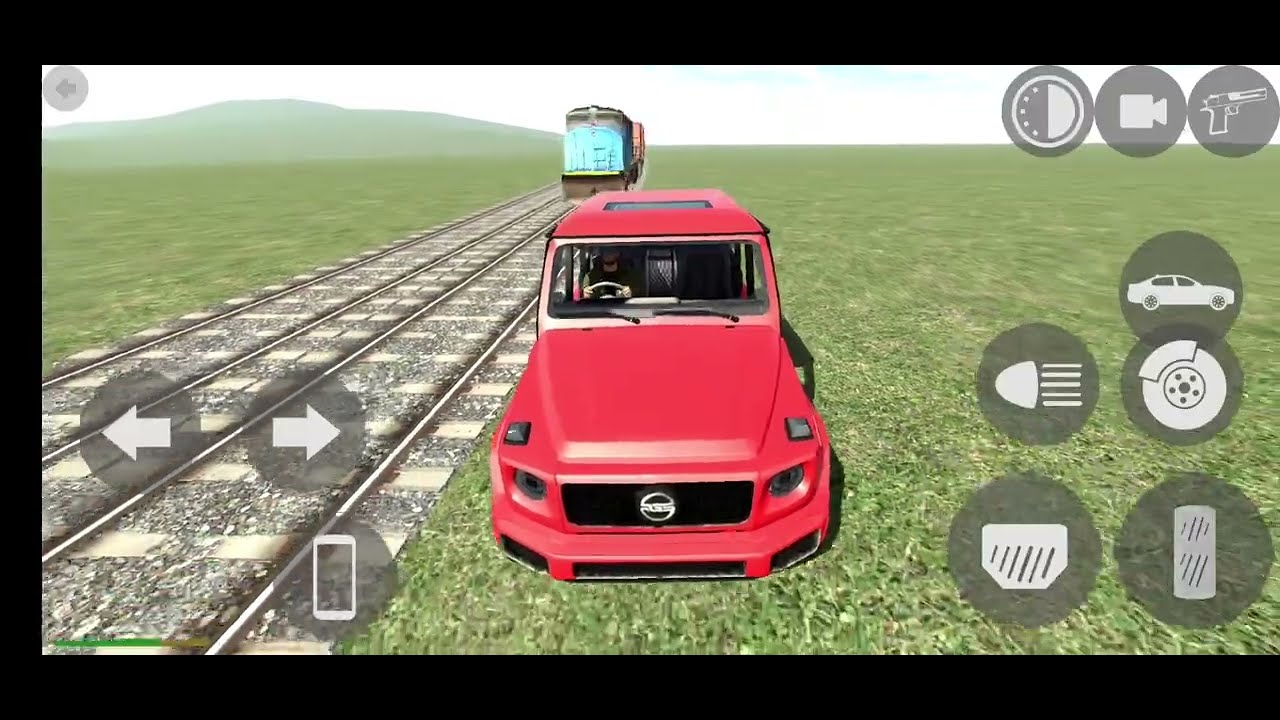 Trying to stop the Train with G-wagon | Chasing the Train and Trying to ...