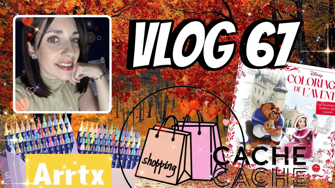Vlog 67- Unboxing coloriage- nouveautés colo- haul mode- deco 🍁 - YouTube