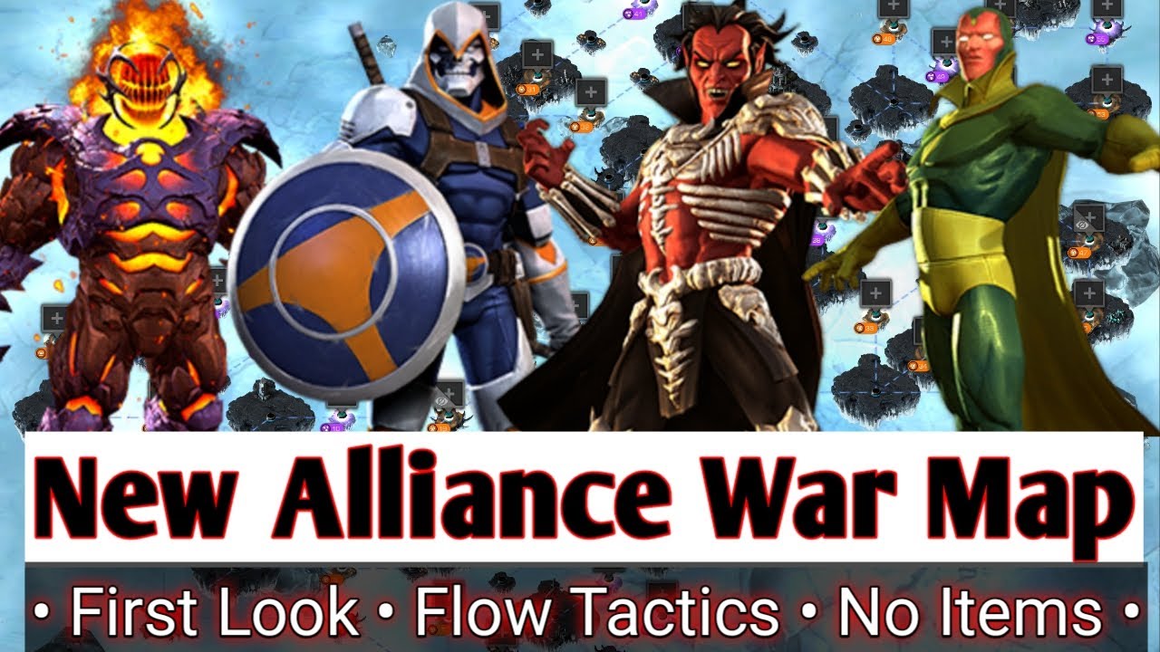 New Alliance War Map Mcoc | Poweful From Afar Node | Window of ...