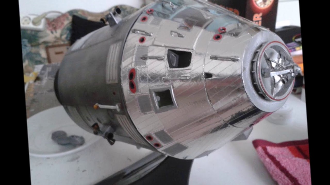 Revell Apollo CSM and Astronaut - YouTube