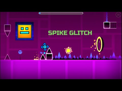 Geometry Dash Spike glitch - YouTube