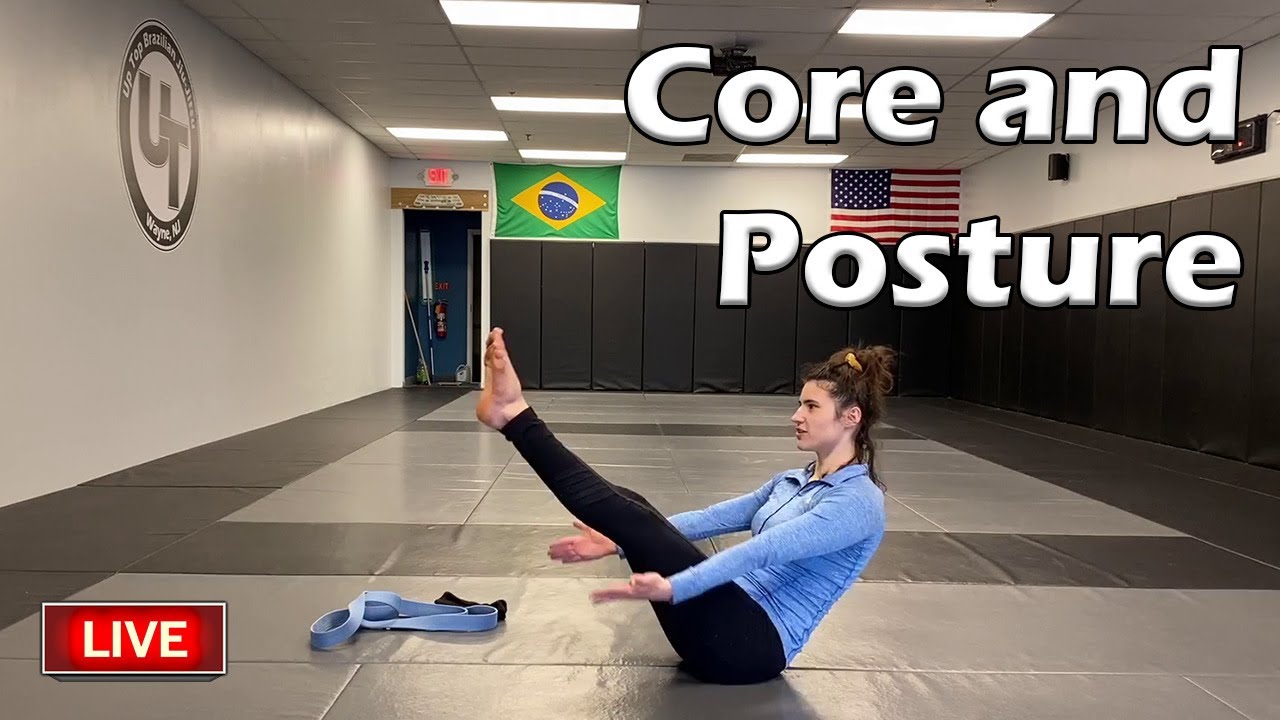 Live Stream - Yoga for BJJ - Core and Posture (6-10-2020) - YouTube