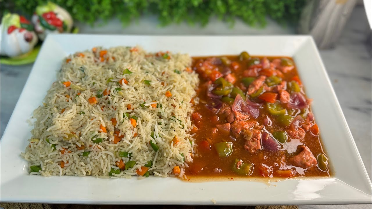 Restaurant Style Egg Fried Rice & Shashlik Recipe |Chinese Fried Rice ...