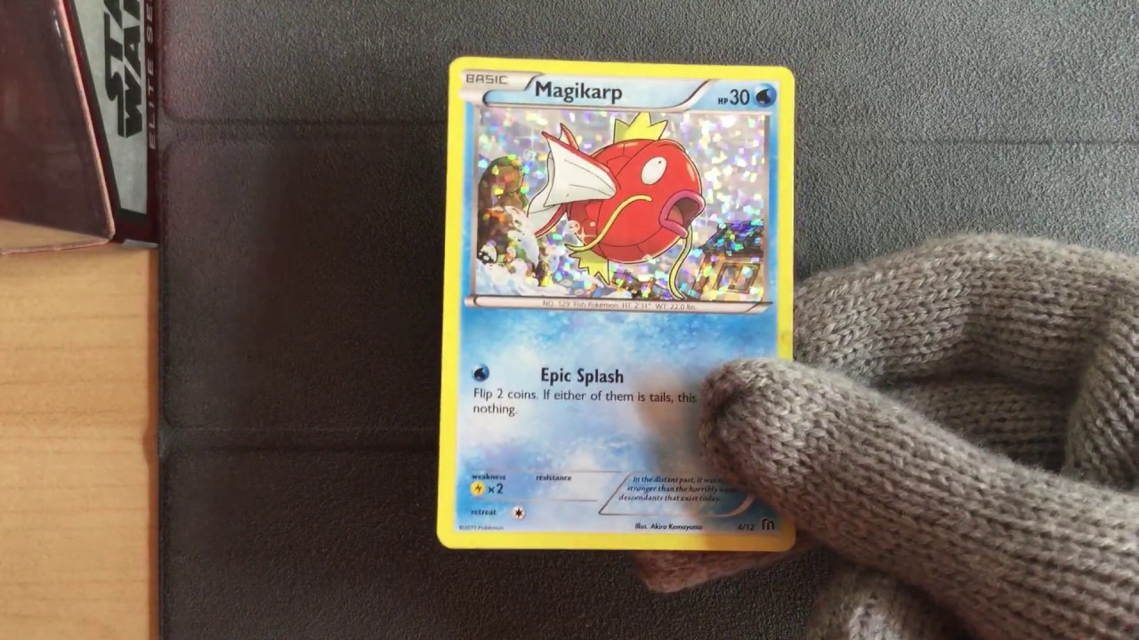 Magikarp 4/12 - Mcdonald's Collection 2016 - YouTube