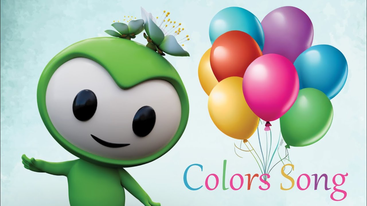 Colors Song | Learn Colors with FUN | Nursery Rhymes - Mini Champs ...