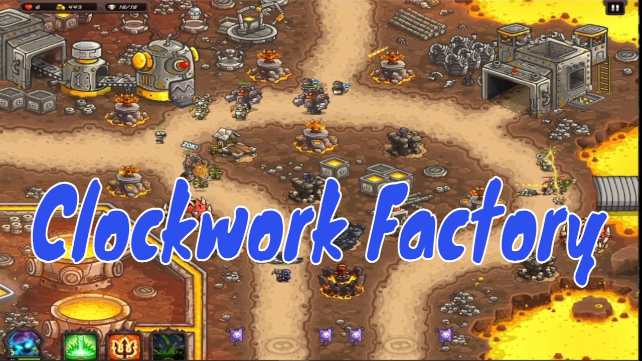 Clockwork Factory - Kingdom Rush Vengeance - YouTube