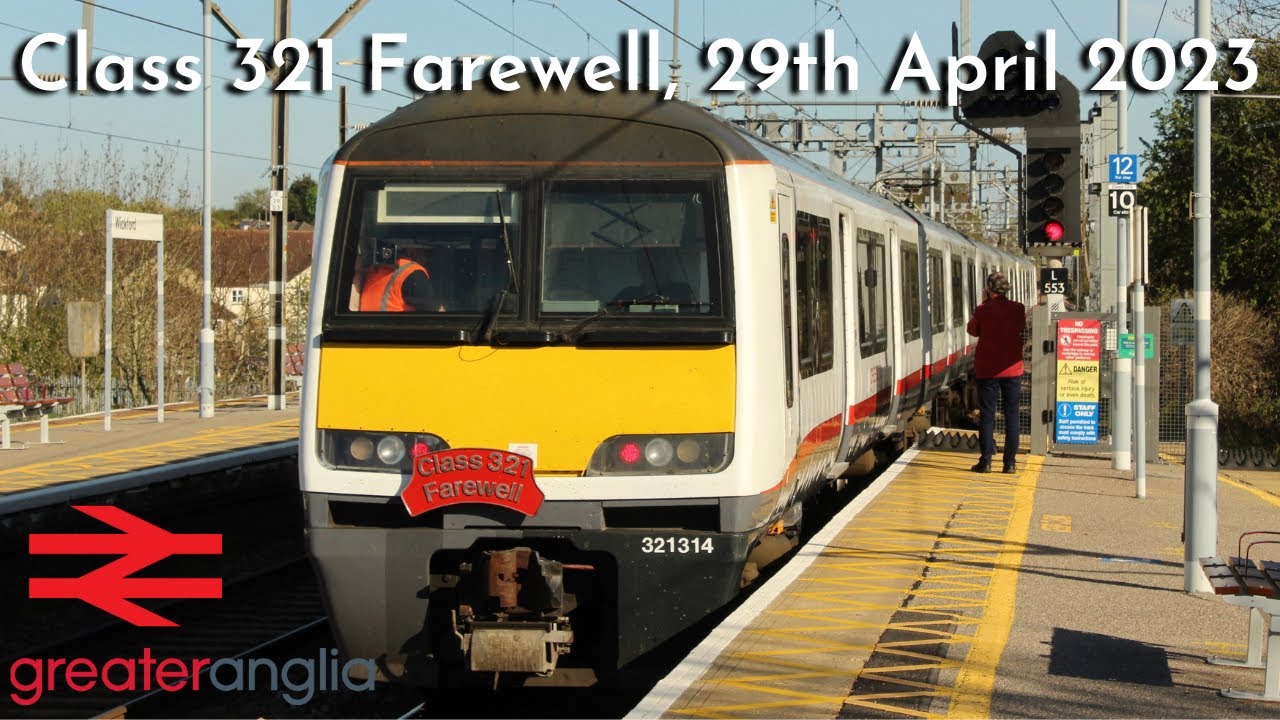 Farewell Dusties! GA Class 321 Farewell Tour Seen Around South Essex ...