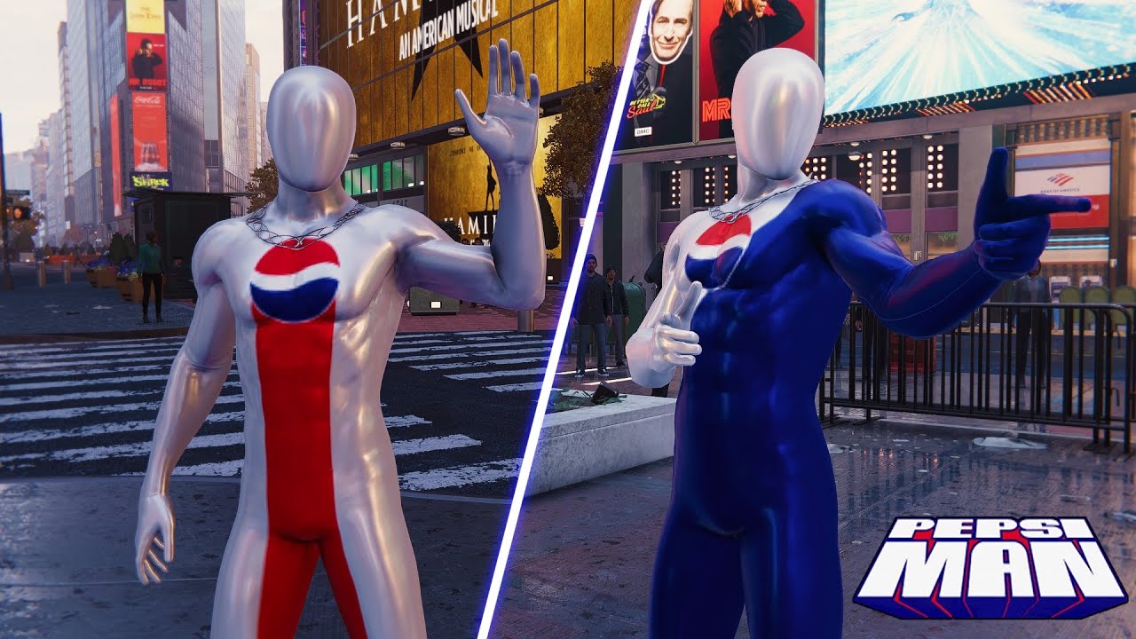 Pepsiman in Marvel's Spider Man Remastered - YouTube