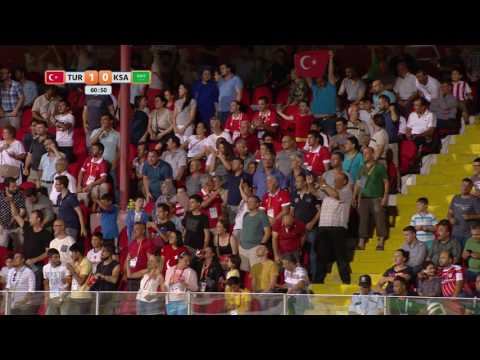 2017 07 19 MEN FOOTBALL TURKEY S ARABIA HIGHLIGHTS