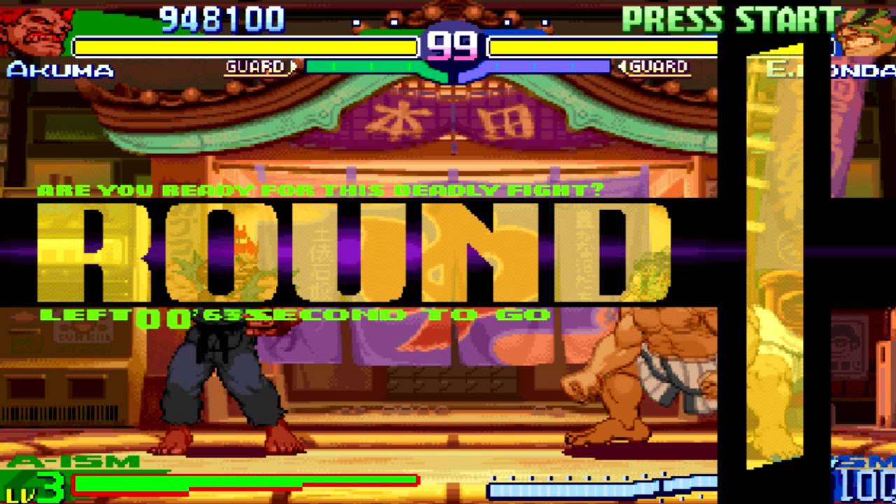 Street Fighter Alpha 3 - Akuma playthrough - YouTube