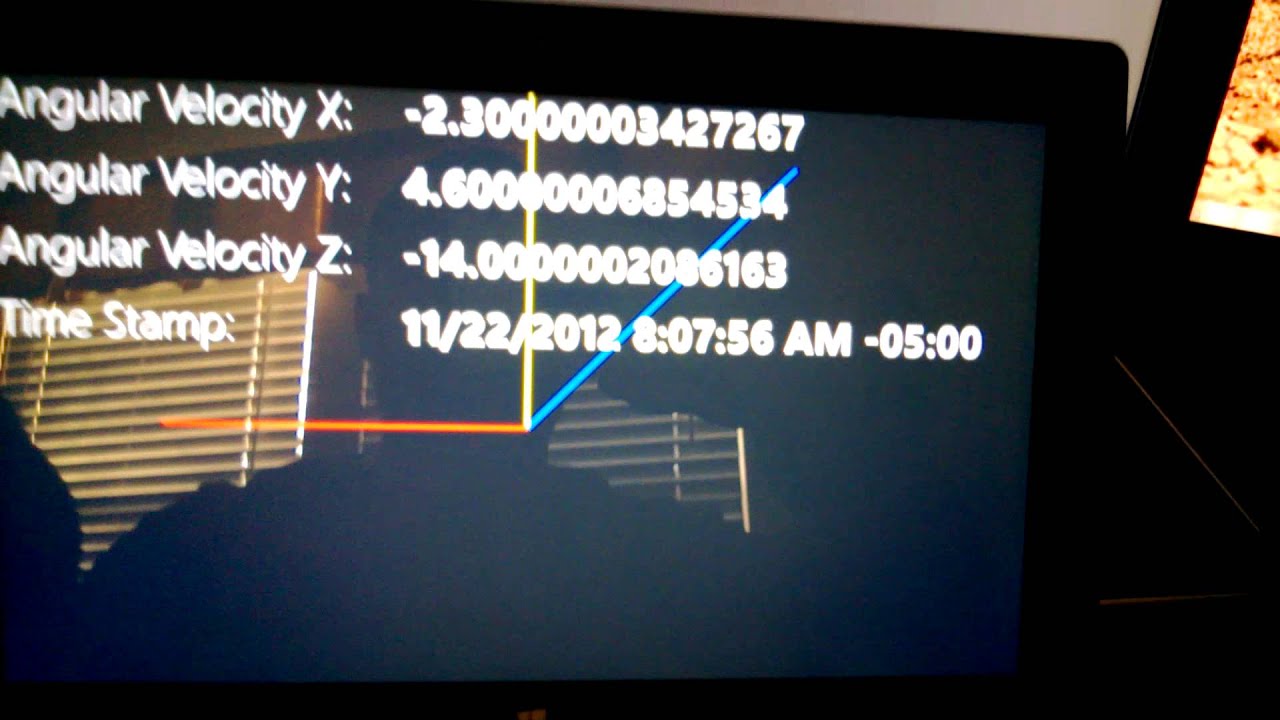 Looking at the Gyrometer (gyroscope) in Windows 8 app development - YouTube
