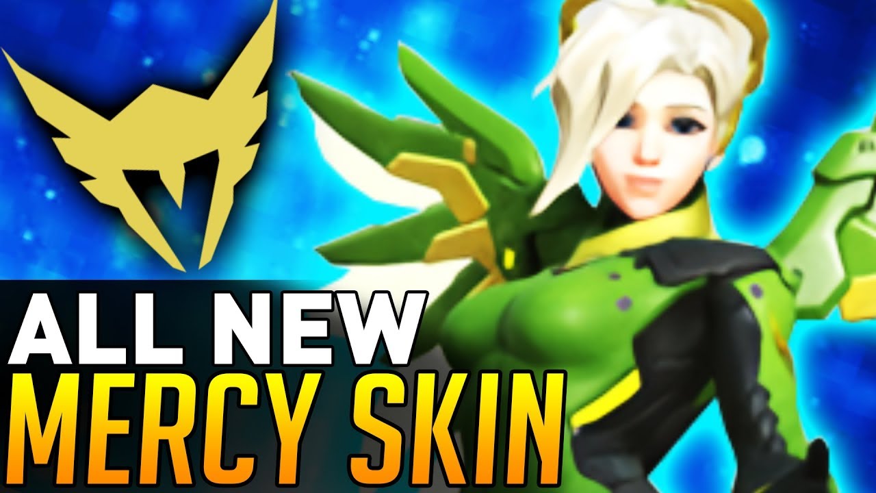 Overwatch | Mercy's New E-Sports Skin (VALIANT) - YouTube