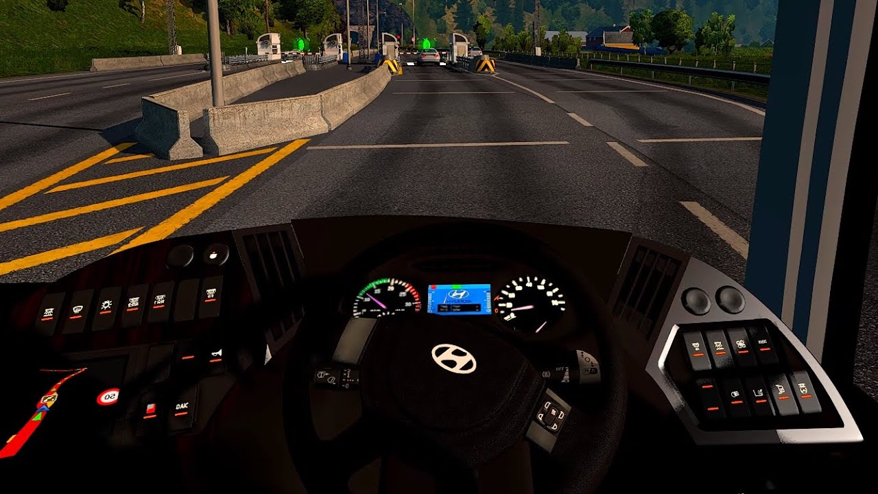 Hyundai Universe Noble - Euro Truck Simulator 2 [Logitech G29] - YouTube