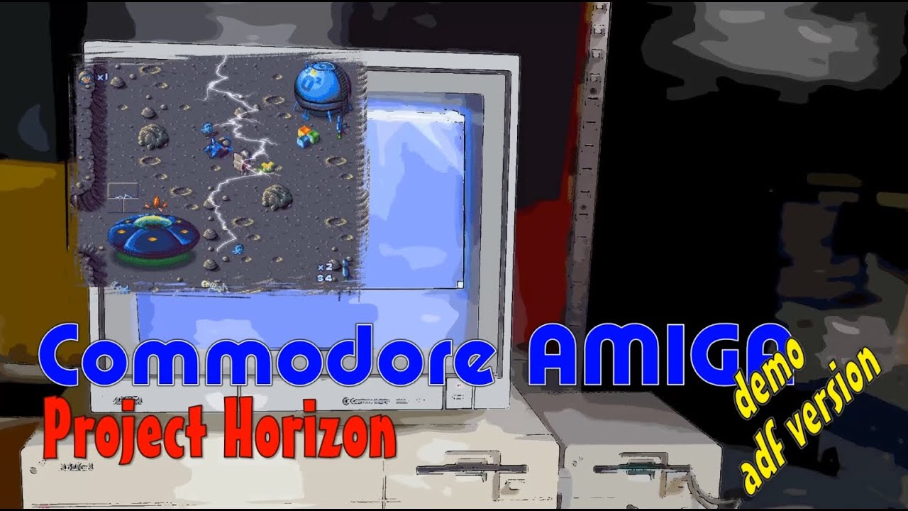 Commodore Amiga -=Project Horizon=- WIP adf version - YouTube