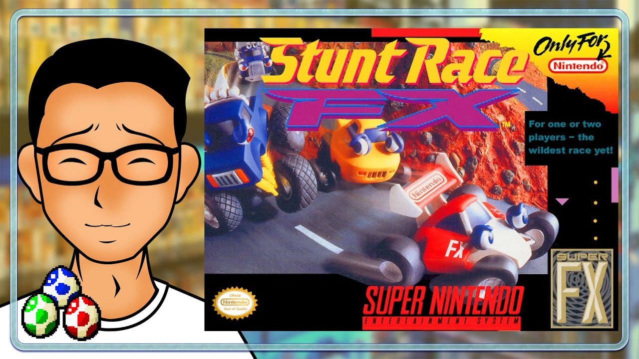 Stunt Race FX SNES - Probando este clásico de carreras y charla con la ...