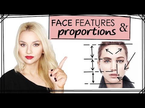 Face Features and Proportions - PART 4 (CONTOURING SERIES) - YouTube
