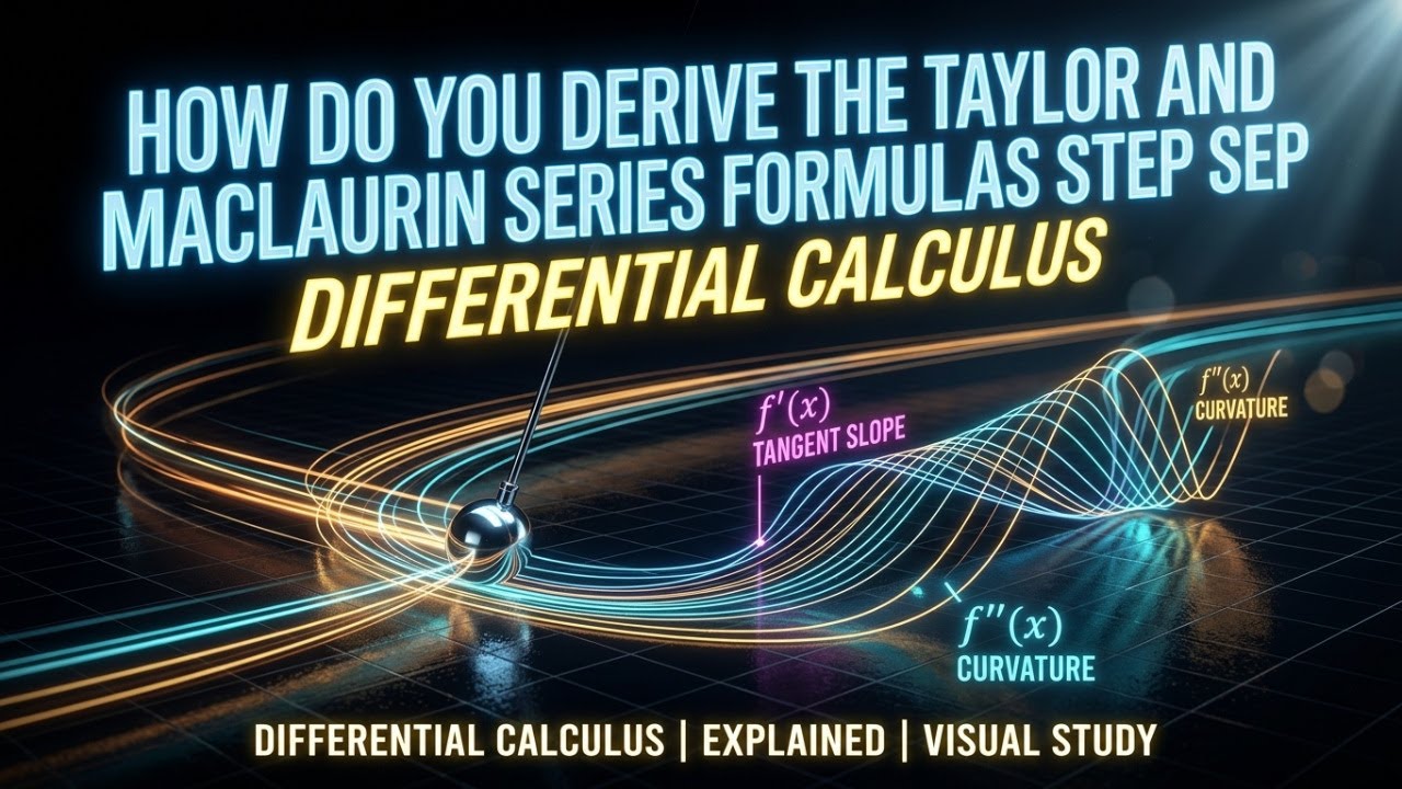 How to Derive Taylor and Maclaurin Series Formulas Step by Step ...
