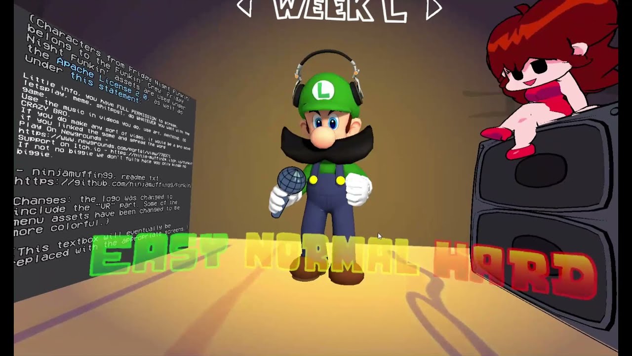 FNF VR update week L Weegeepie Collab - YouTube